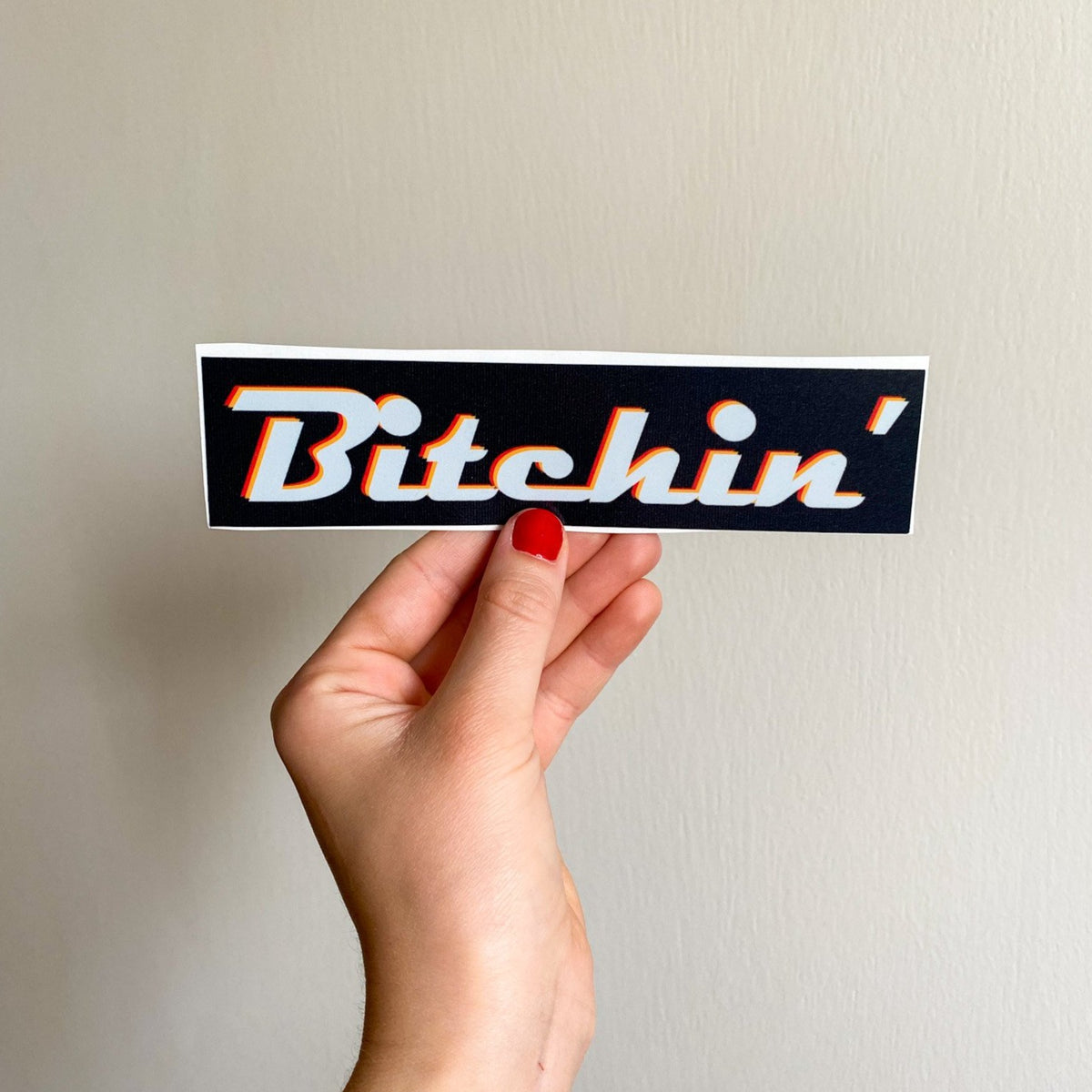 CLEARANCE Bitchin' Sticker – MNT Stickers